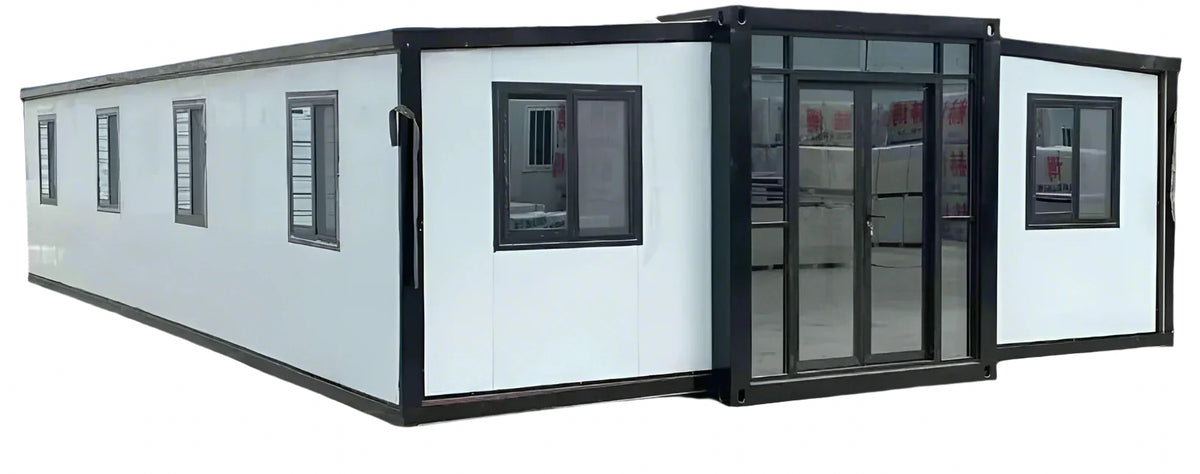 40' Expandable Container Home: 3 Bedroom Full Bath Kitchen Dinette and ...