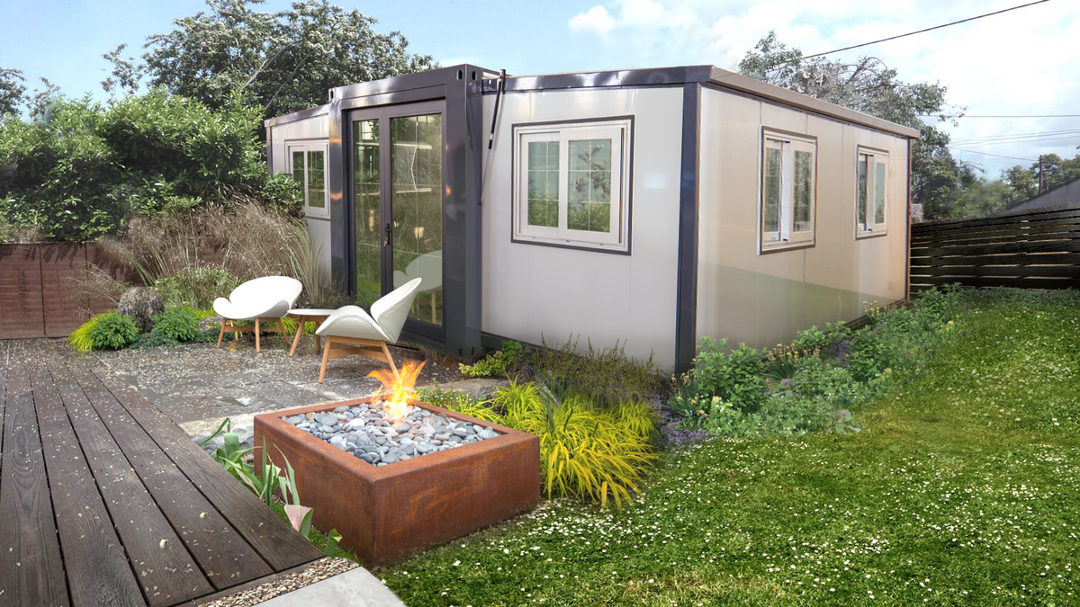 Duo Mod – 20' Expandable Container Home | 2 Bedroom | Full Bath, Kitch ...